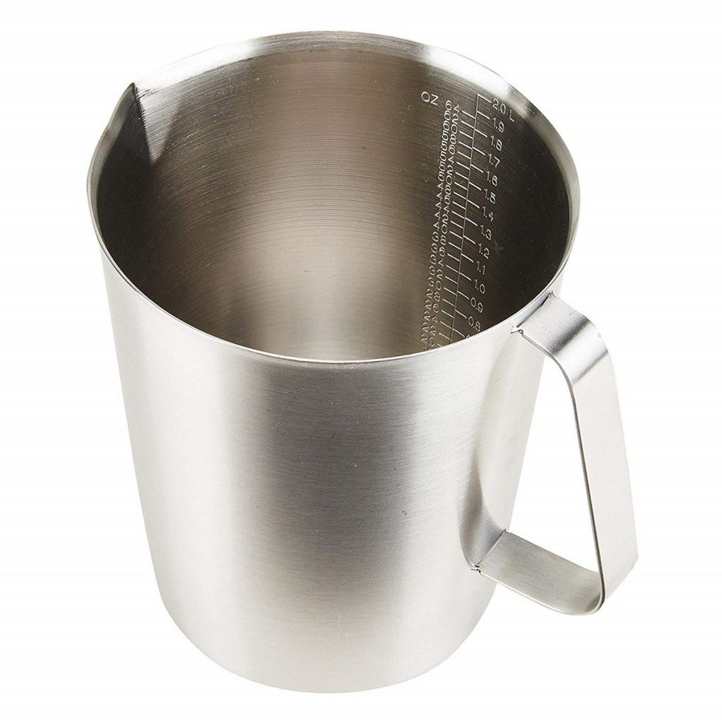 Ca đong inox 2L định lượng dùng pha chế và 323+Dụng cụ pha chế khác